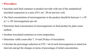 Preservation of pharmaceutical products using antimicrobial agents ...
