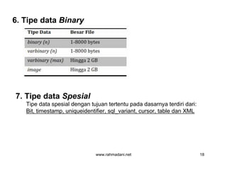 Part 3 4 - dbms pada sql server 2005 express | PPT