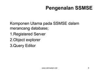 Part 3 4 - dbms pada sql server 2005 express | PPT