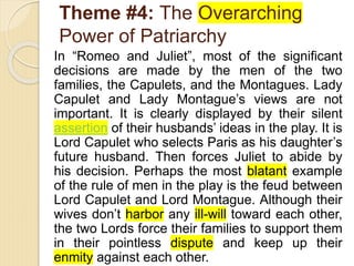 Part 3- Analysizing Themes (Romeo and Juliet).ppt