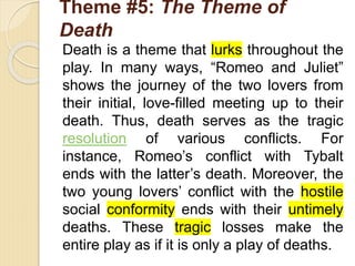 Part 3- Analysizing Themes (Romeo and Juliet).ppt
