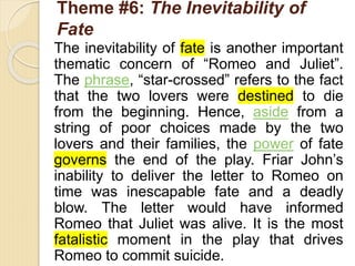 Part 3- Analysizing Themes (Romeo and Juliet).ppt
