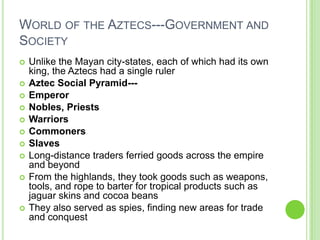 WH Chapter 7 Aztecs | PPTX