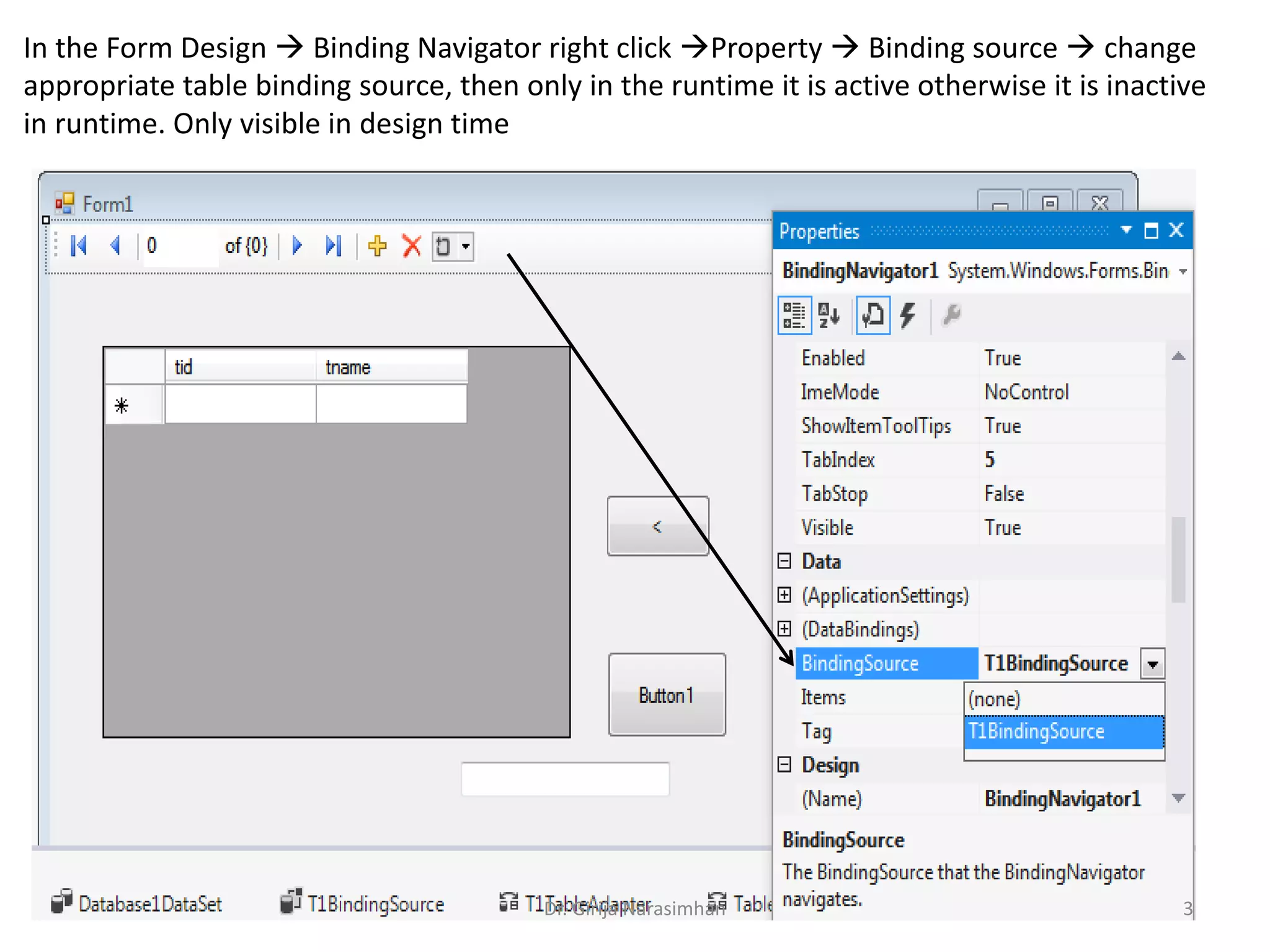 Part 3 binding navigator vb.net