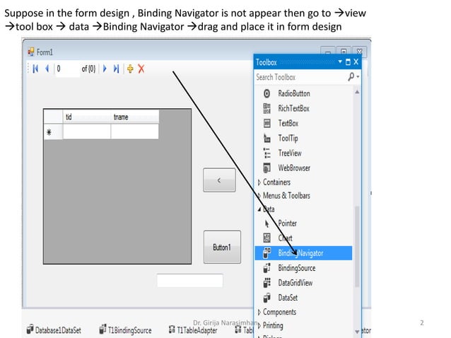 Part 3 binding navigator vb.net