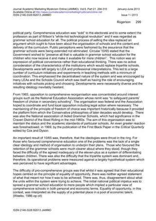 Changes to the Education System of England and Wales in the last 70 ...