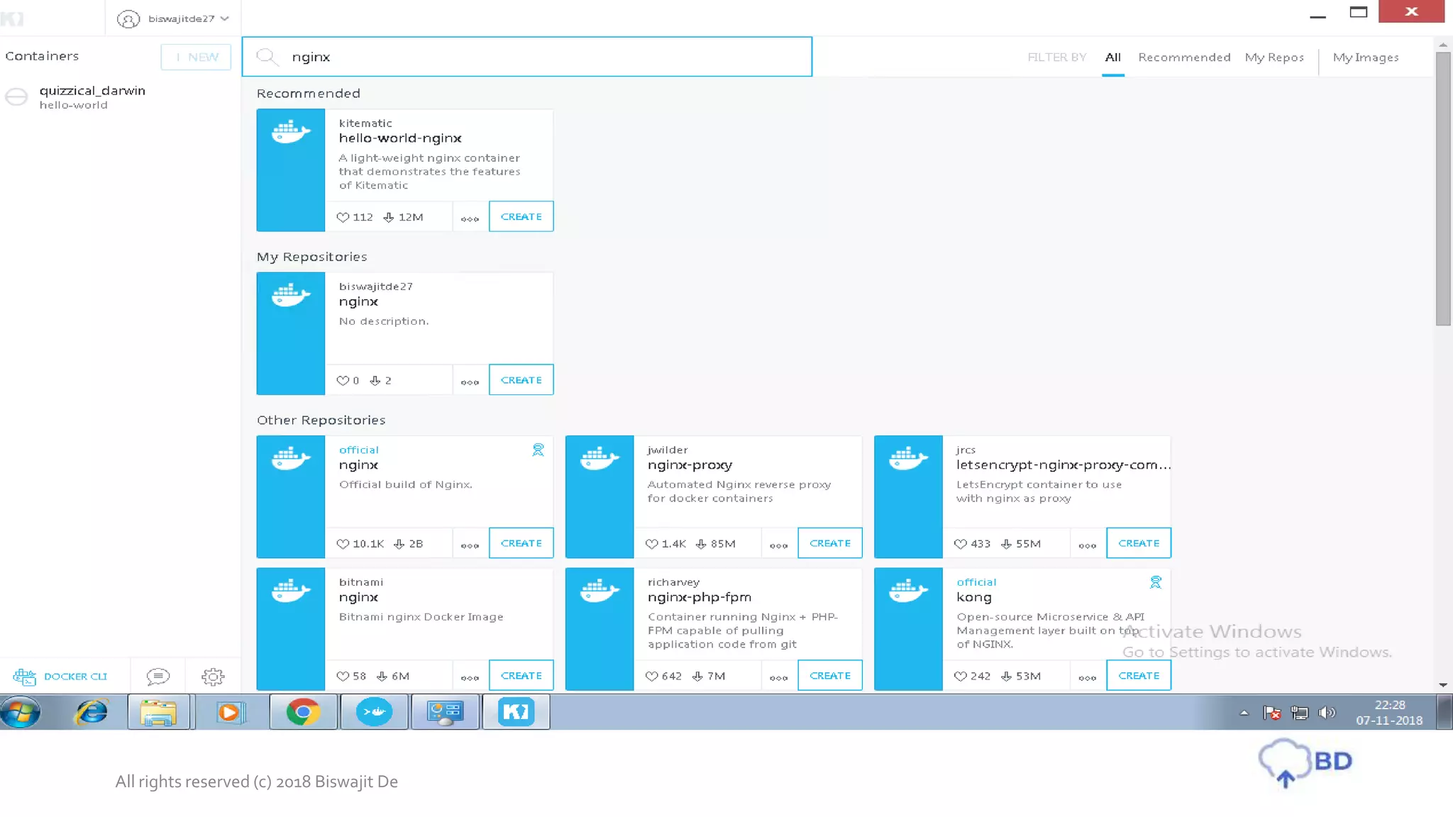 Part 3 Docker Concepts - Kitematic | PPT