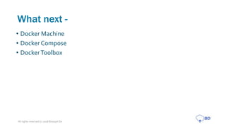 Part 3 Docker Concepts - Kitematic | PPT