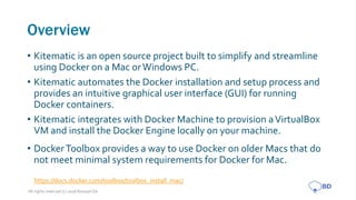 Part 3 Docker Concepts - Kitematic | PPT