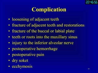 Part3.Extraction Of Teeth | PPT