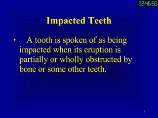 Part3.Extraction Of Teeth | PPT