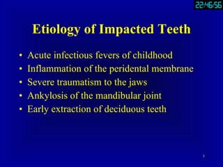 Part3.Extraction Of Teeth | PPT
