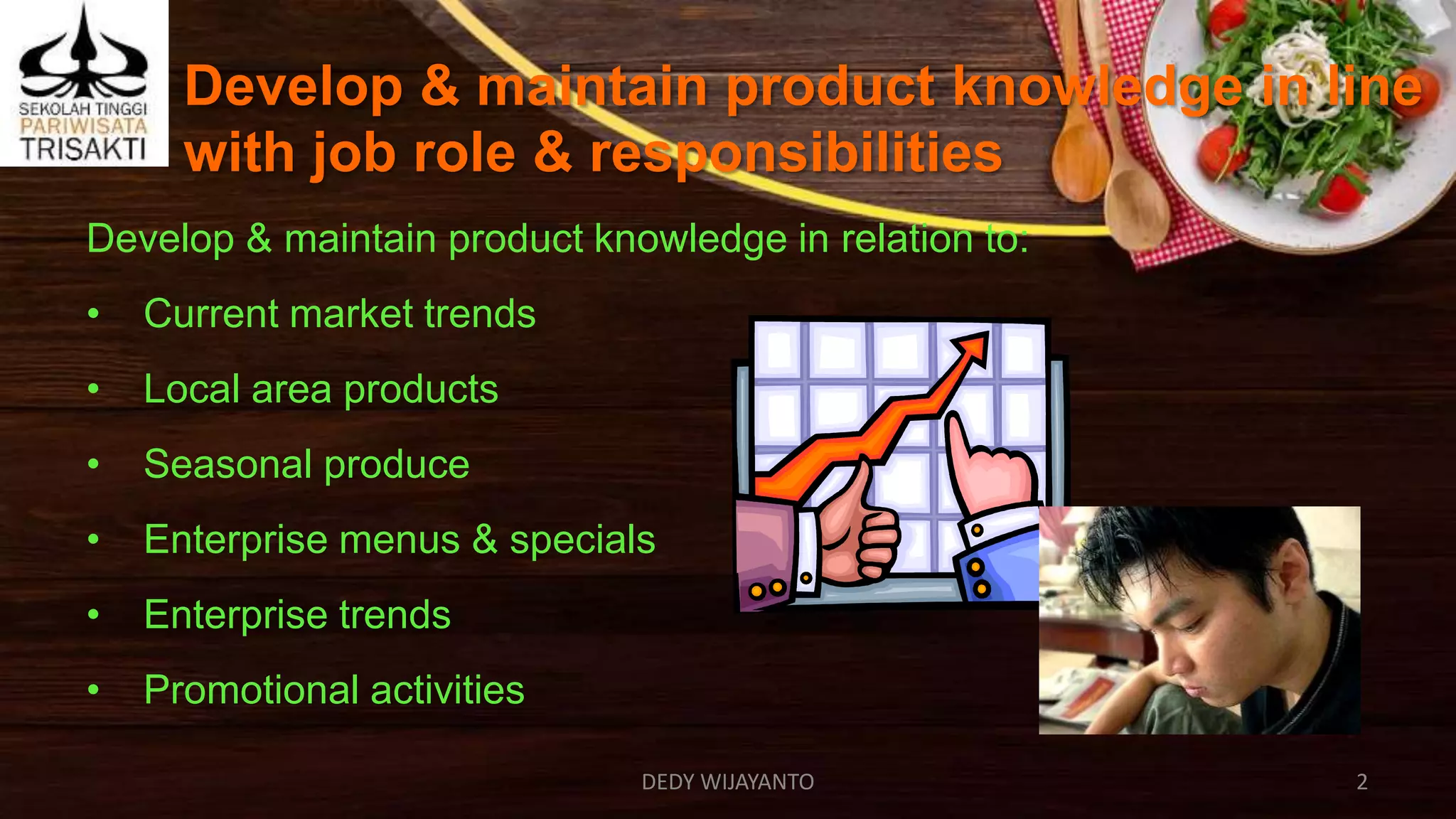 Part 3 food & beverage product knowledge | PPTX