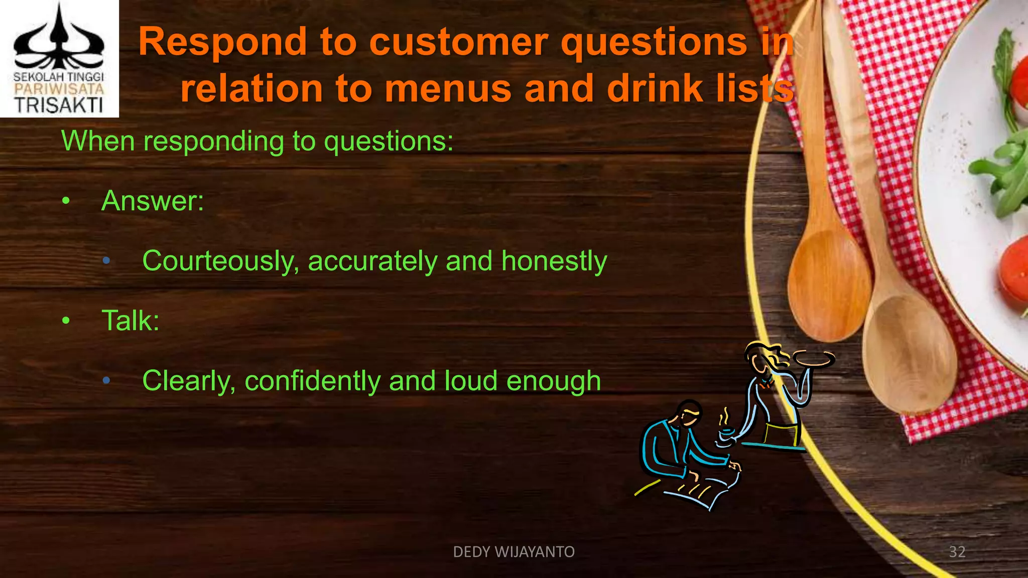 Part 3 food & beverage product knowledge | PPTX