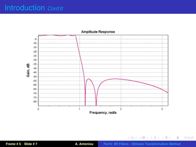 Warping Concept Iir Filters Bilinear Transformation Method Pdf