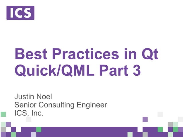 Best Practices in Qt Quick/QML - Part 3 | PDF