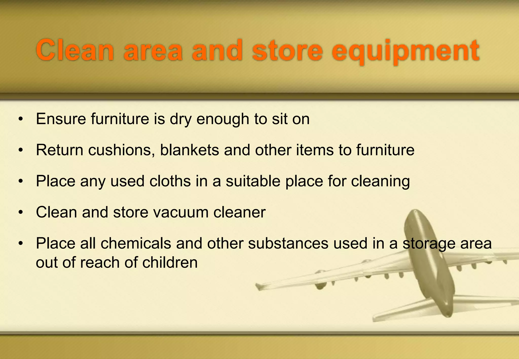 Part 3 public areas, facilities and equipment | PPTX