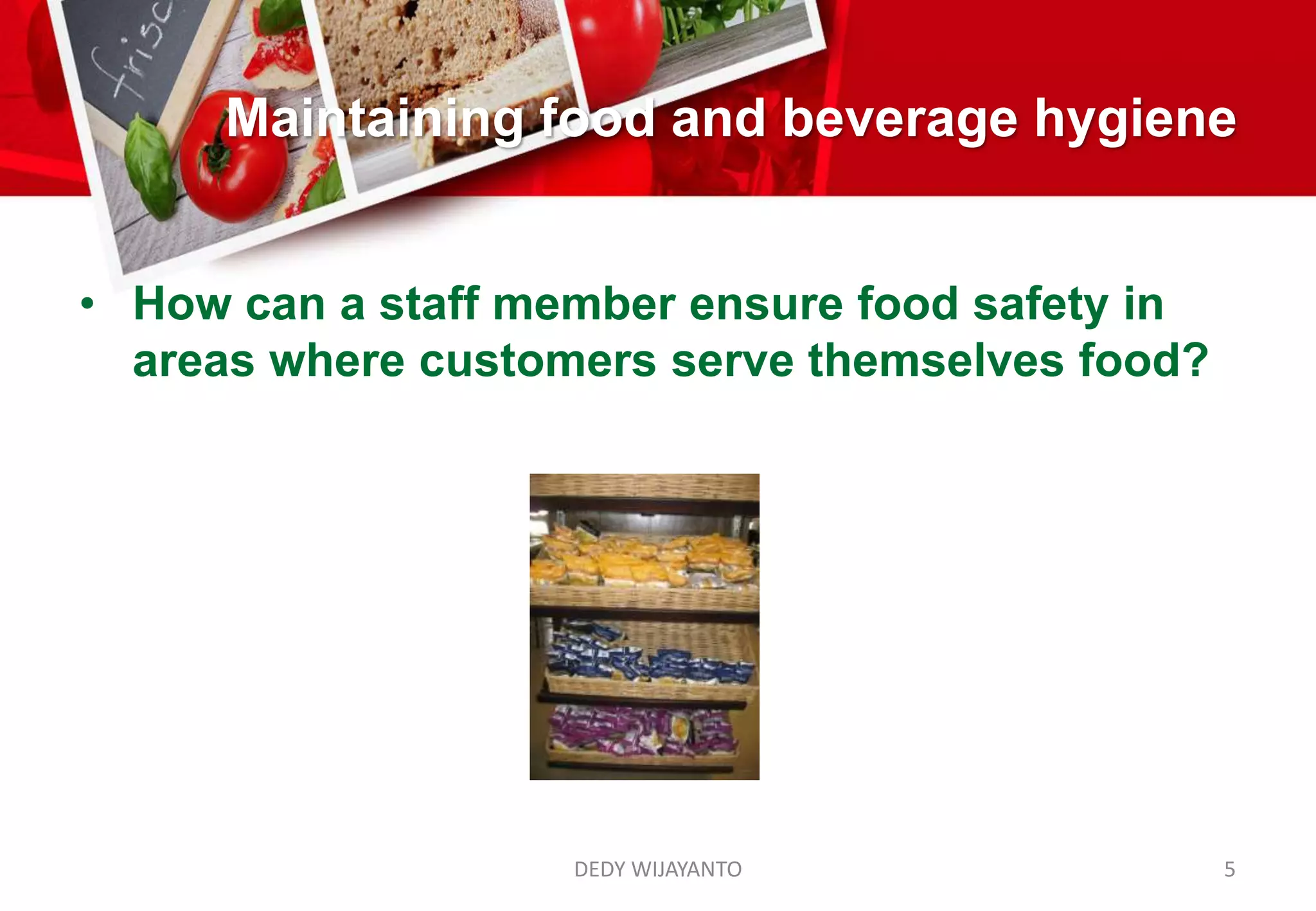 Part 3 take food orders and provide table service | PPTX