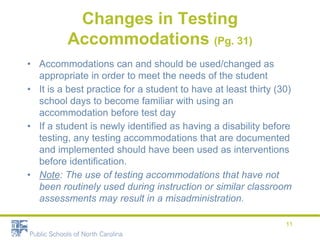 Testing Students with Disablilities - Part 3 | PPTX | Standardized ...