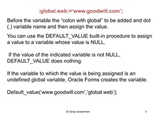 Part 33 global variable & erase global variable | PPTX