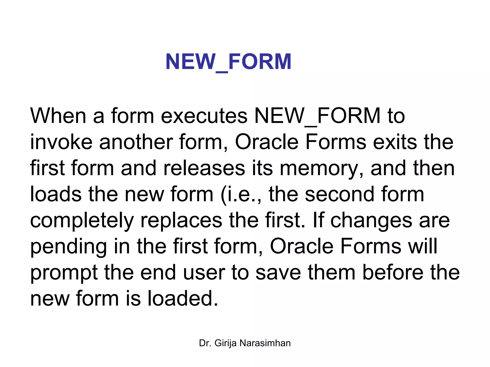 Part 35 close form,open-form,new_form | PPT