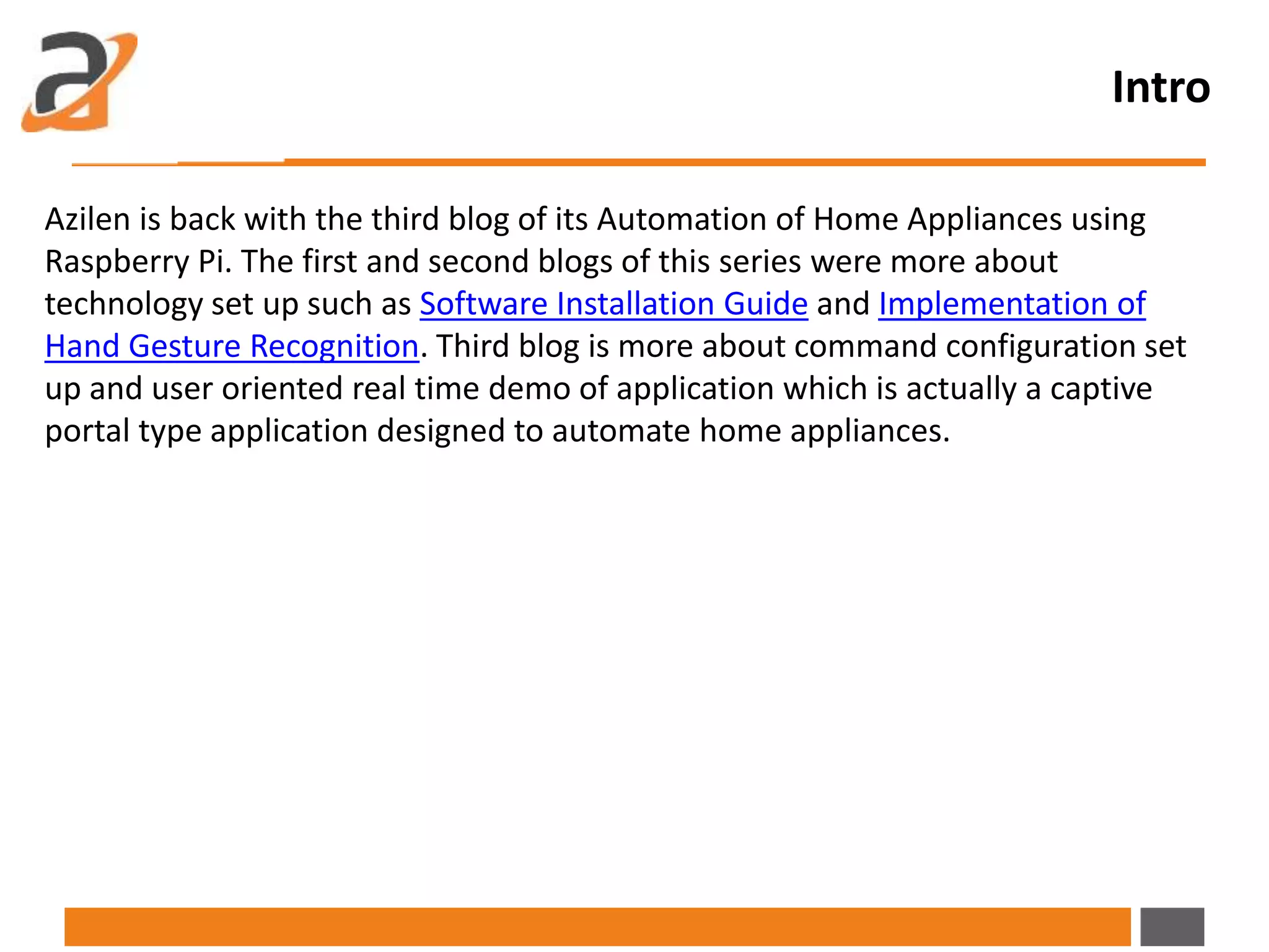 Part 3 Automation Of Home Appliances Using Raspberry Pi All Set To Automate The Home