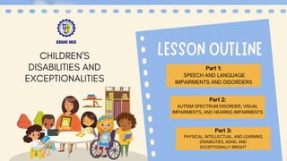 (Part 3) CHILDREN'S DISABILITIES AND EXCEPTIONALITIES.pdf