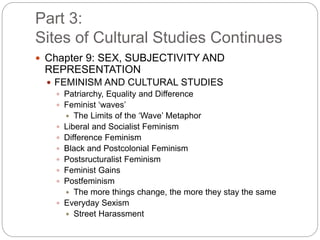 Part 3 cultural studies barker jane | PPTX