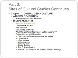 Part 3 cultural studies barker jane | PPTX