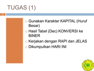 Part 3 dasar sistem komputer | PPTX