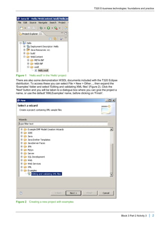 Part 3 editing a wsdl | PDF