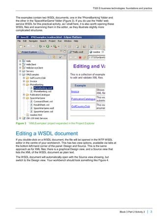 Part 3 editing a wsdl | PDF