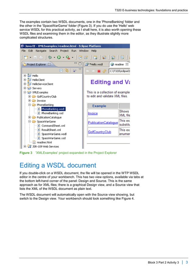 Part 3 editing a wsdl | PDF