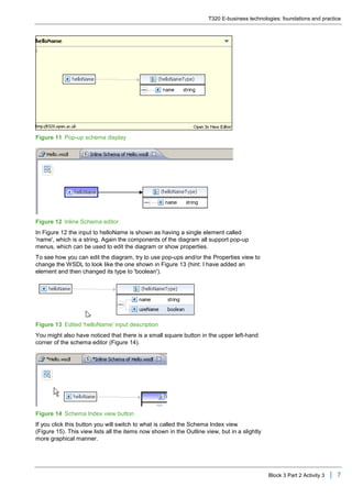 Part 3 editing a wsdl | PDF