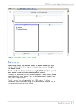Part 3 editing a wsdl | PDF