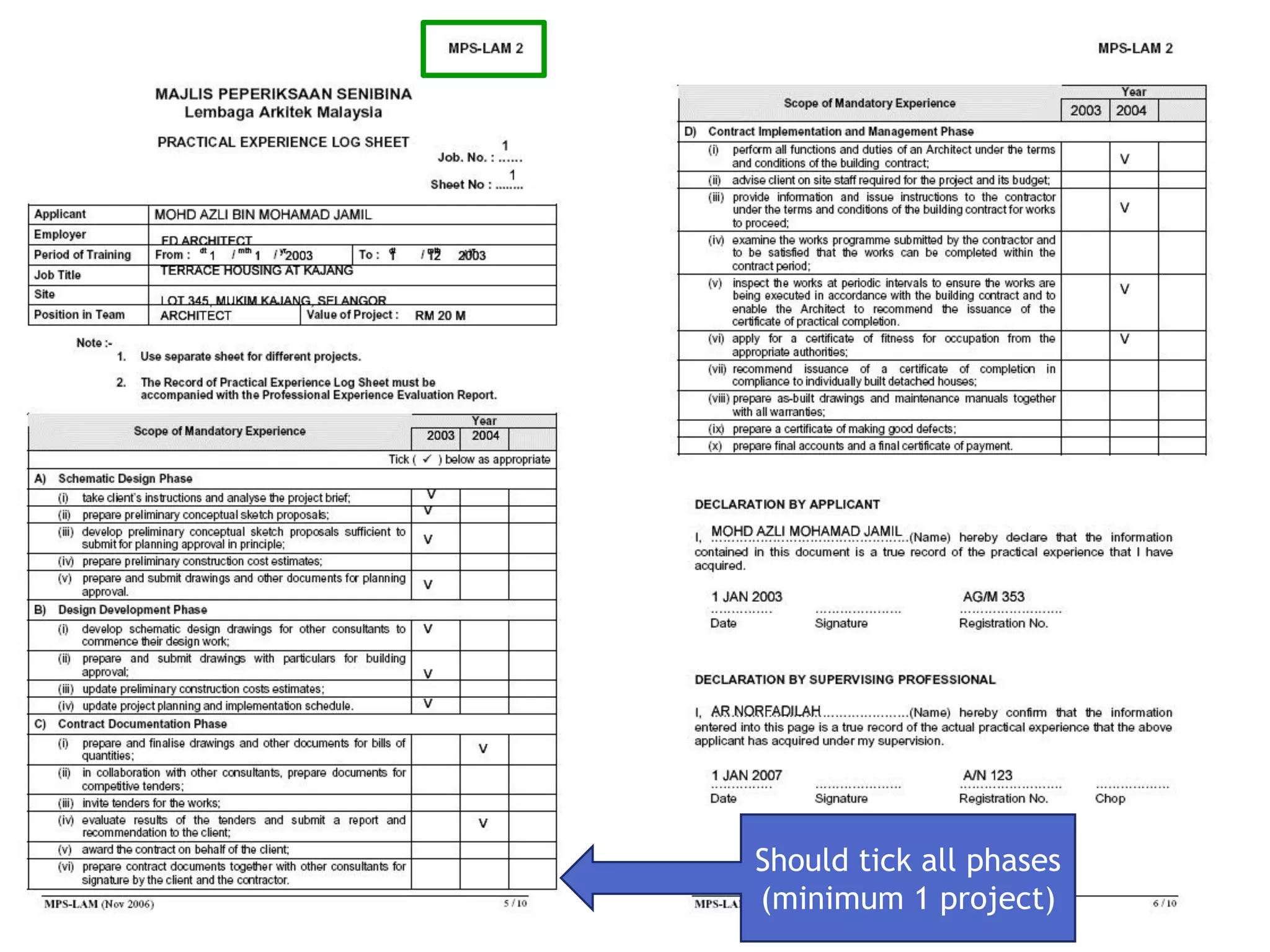 Part 3 exam preparation and practical experience log book | PPT | Free ...