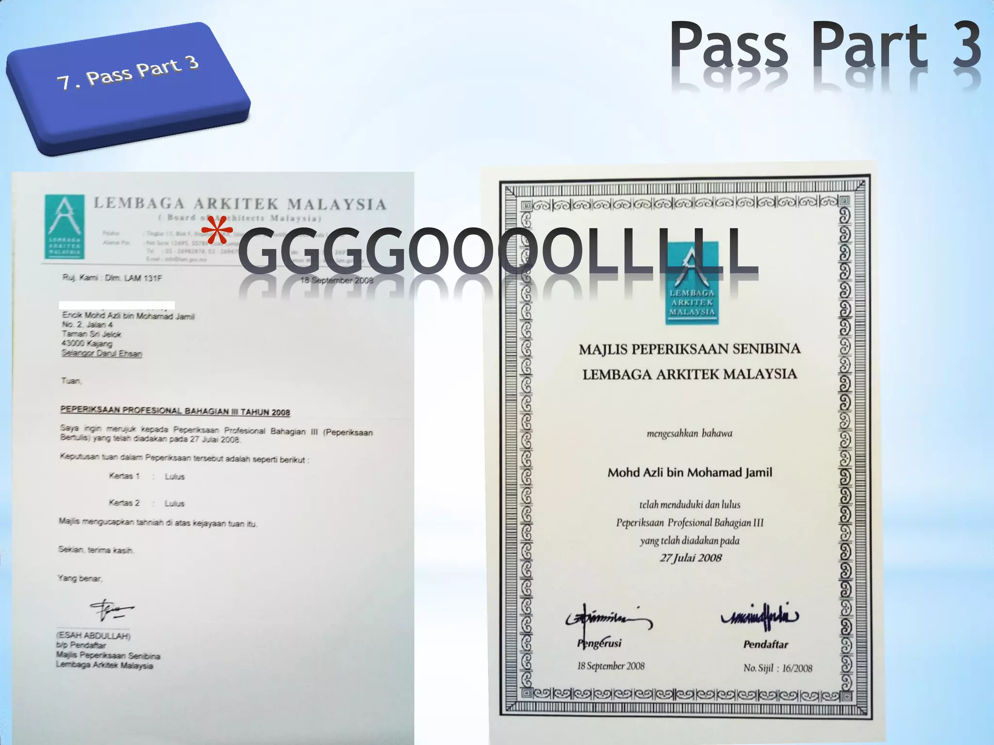 Part 3 exam preparation and practical experience log book | PDF