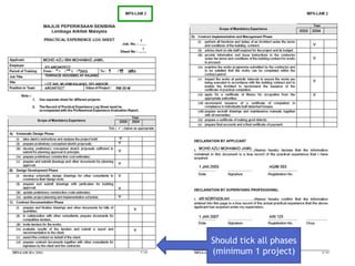 Part 3 exam preparation and practical experience log book | PDF