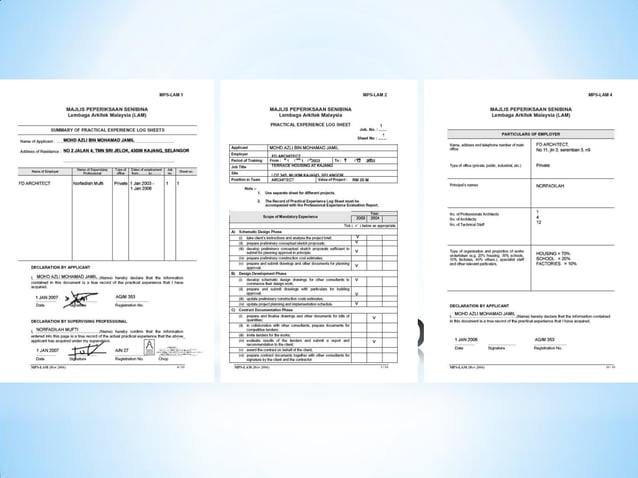 Part 3 exam preparation and practical experience log book | PDF