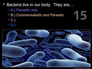 Symbiosis, Types of Symbiosis, Mutualism, Parasitism, Commensalism Quiz ...
