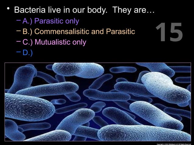 Symbiosis, Types of Symbiosis, Mutualism, Parasitism, Commensalism Quiz ...