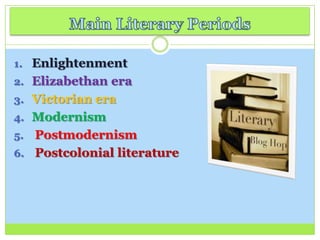 Part (3) main literary periods | PPTX