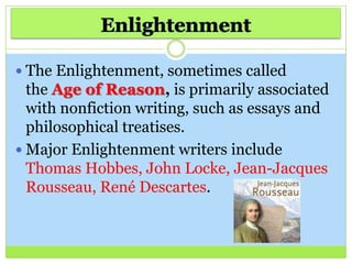 Part (3) main literary periods | PPTX