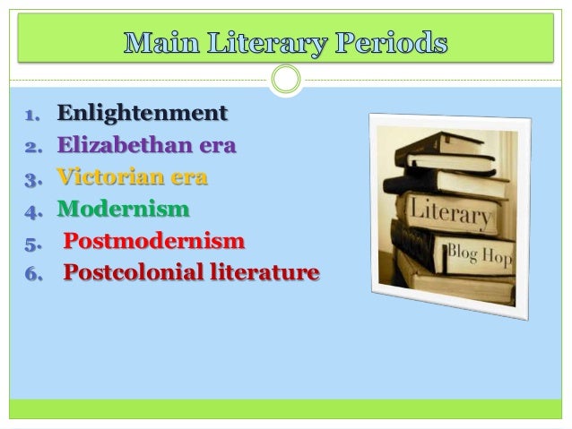 Part (3) main literary periods