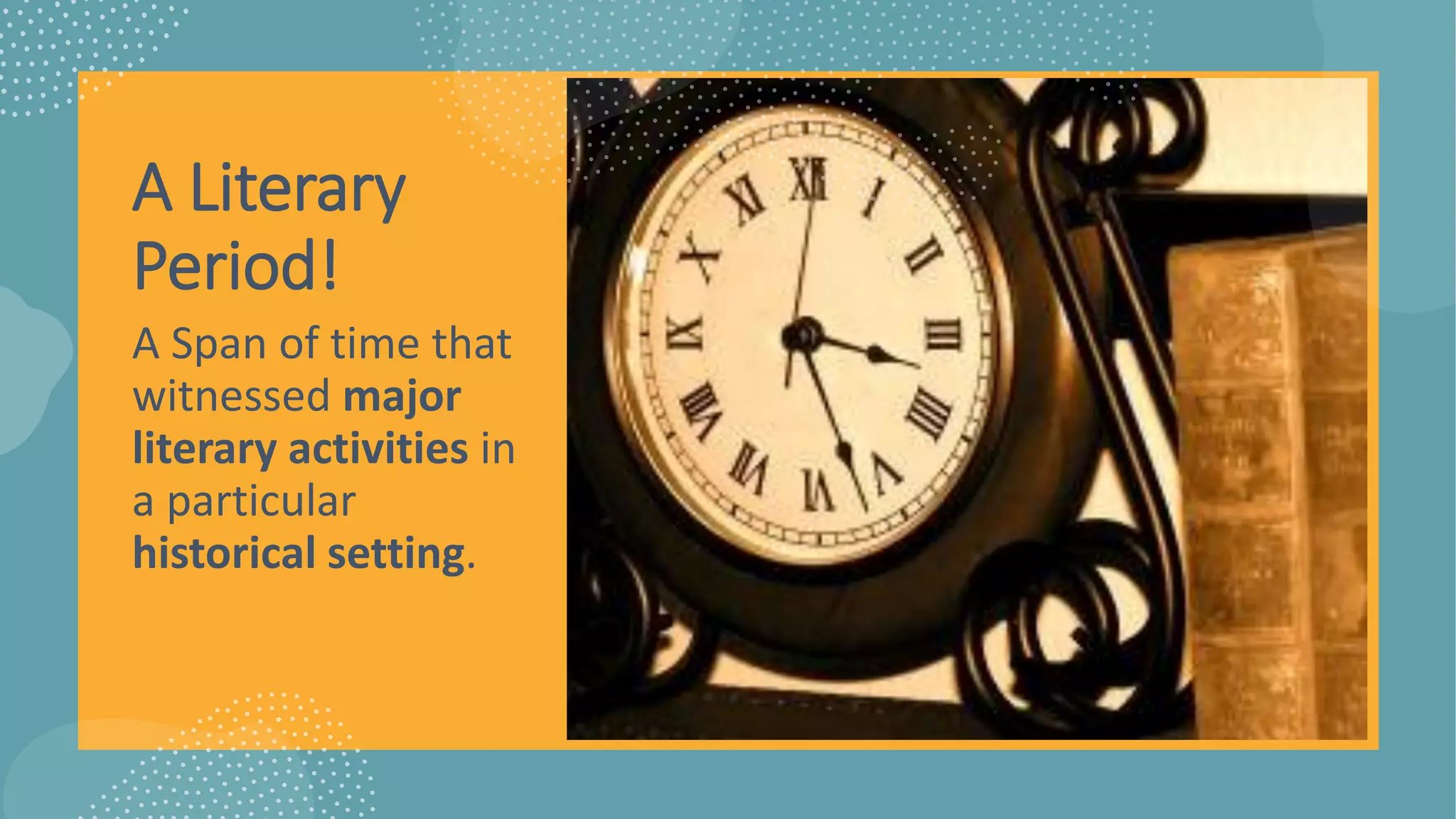 Part (3) main literary periods | PDF