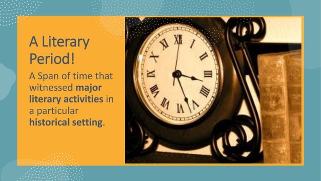 Part (3) main literary periods | PPT