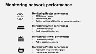 [Season - 3 OpManager Training] Monitoring Network Performance | PPTX ...