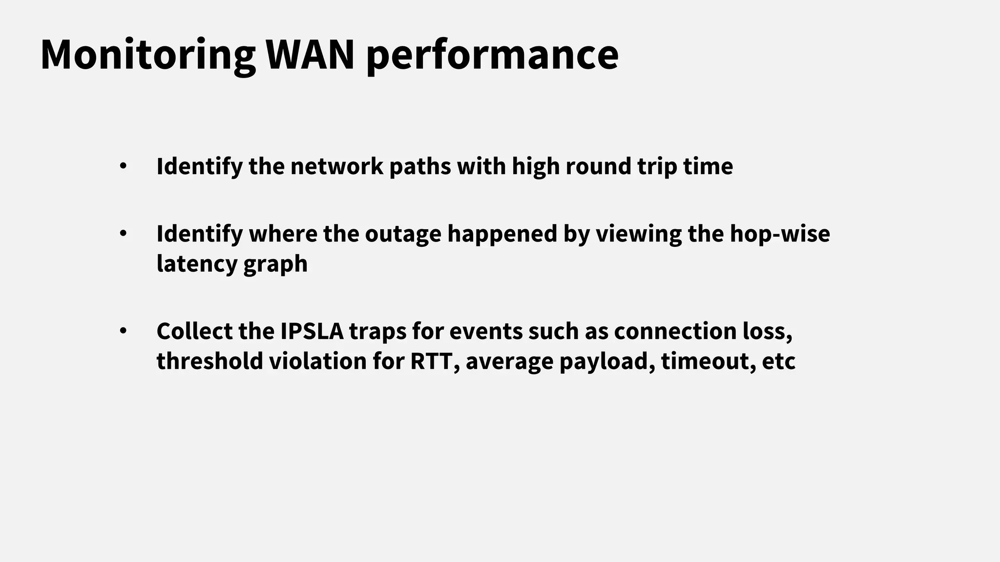 Season 4 [Free OpManager training] Part3 - Monitoring Network Performance | PPT