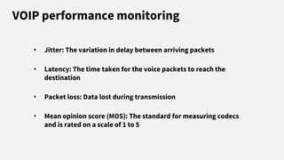 Season 4 [Free OpManager training] Part3 - Monitoring Network Performance | PPT