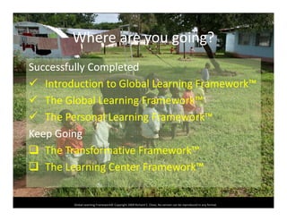 Part 3 personal learning framework basics by richard close | PPT